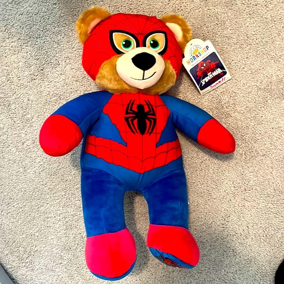 Build-A-Bear | Toys | Spiderman Teddy Bear | Poshmark